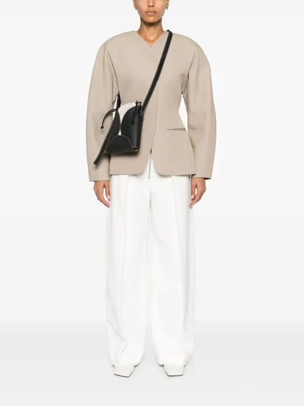 JIL SANDER Curve Crossbody Bag