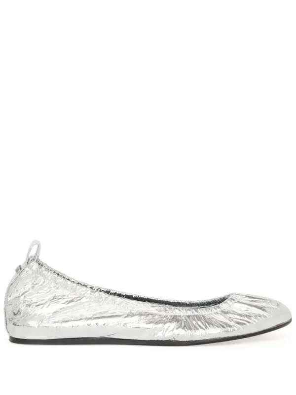 Isabel Marant Étoile Belna Ballerina Shoes - Silver