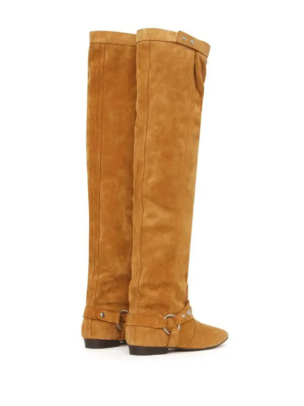 Isabel Marant Étoile Selize Knee-high Suede Boots - Brown