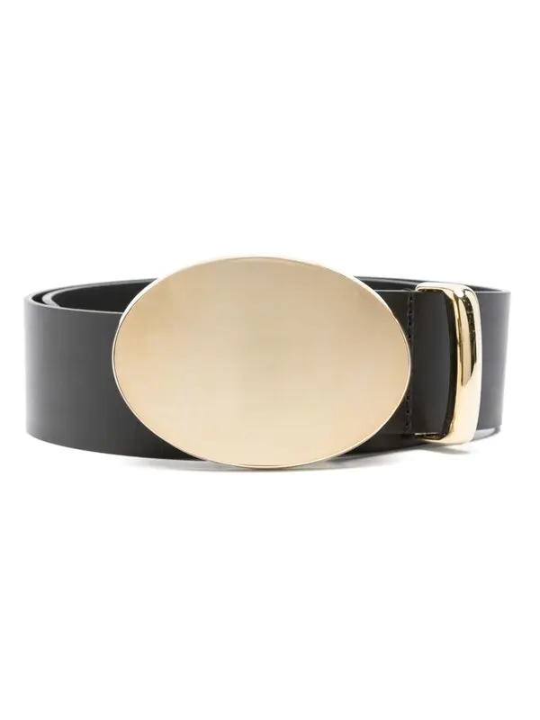 Isabel Marant Leonie Leather Belt - Black