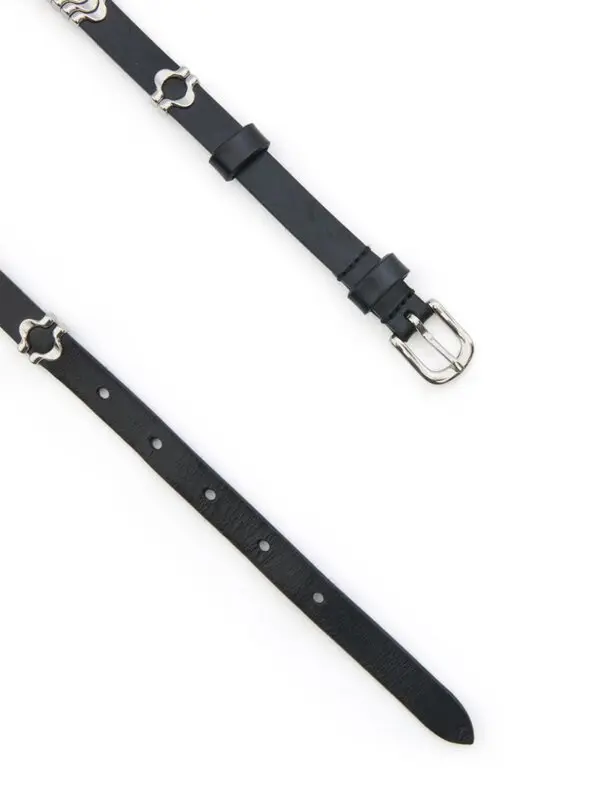 Isabel Marant Étoile Odena Leather Belt - Black