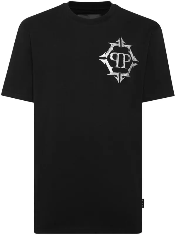 Philipp Plein Ss Chrome T-shirt - Black