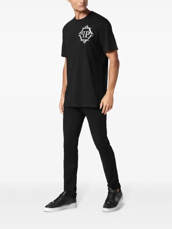 Philipp Plein Ss Chrome T-shirt - Black