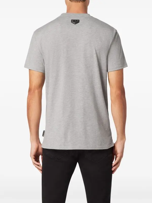 Philipp Plein Print Skull T-shirt - Grey