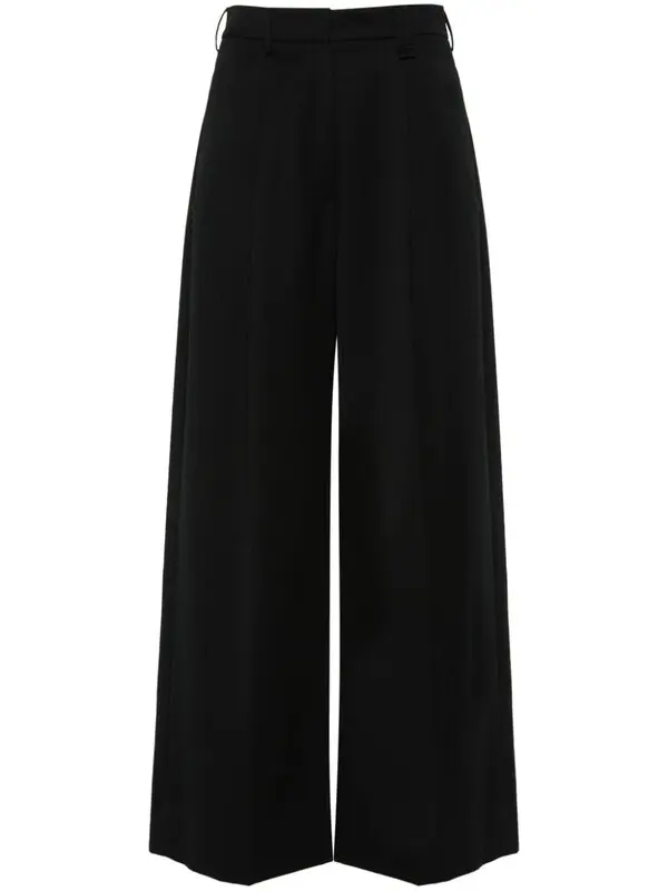Simone Rocha Pleated Wide-leg Trousers