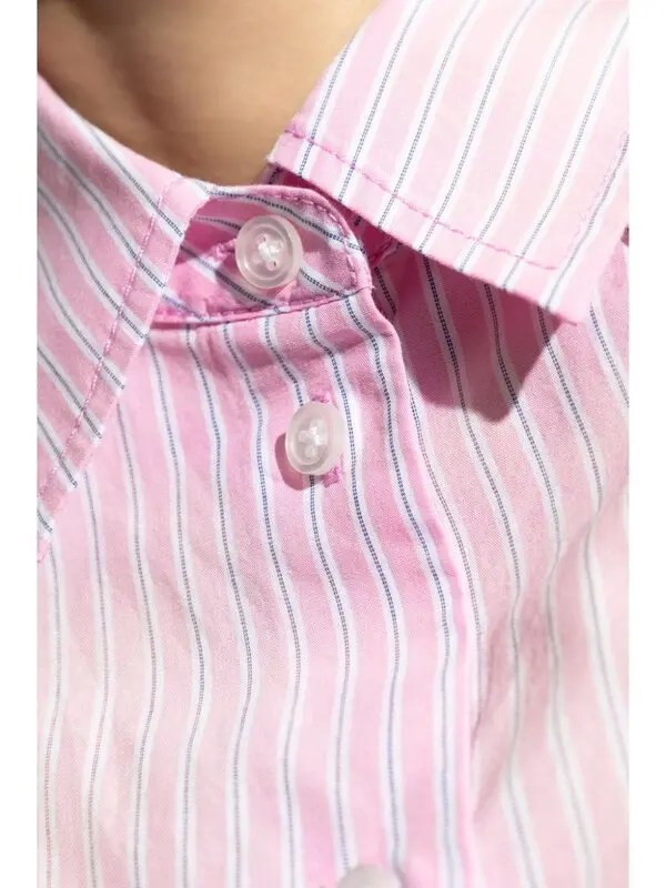 Alexander Wang Logo-embroidered Shirt Dress