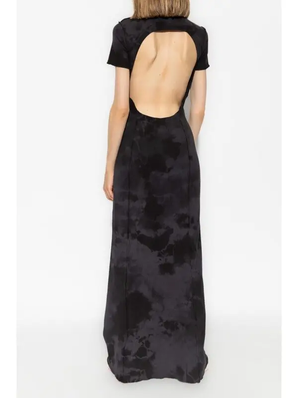 Palm Angels Logo-embroidered Maxi Dress