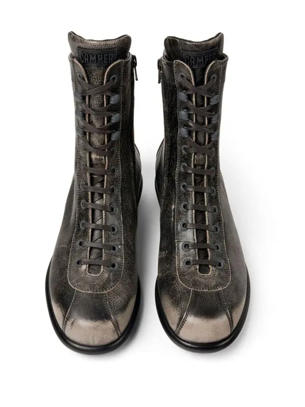Camper Ariel Boots - Grey