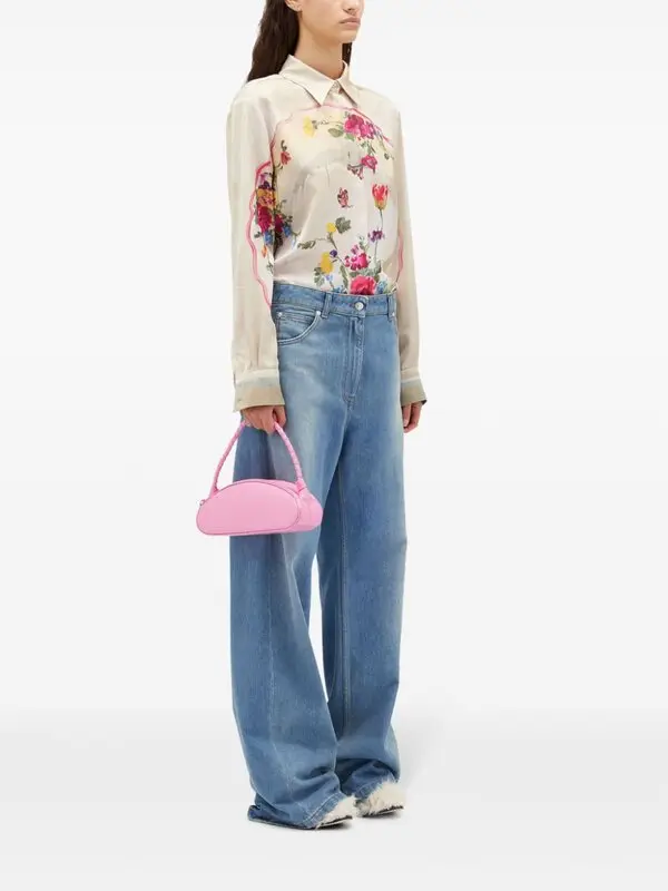 MSGM Floral-print Shirt