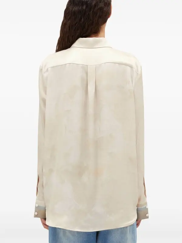 MSGM Floral-print Shirt