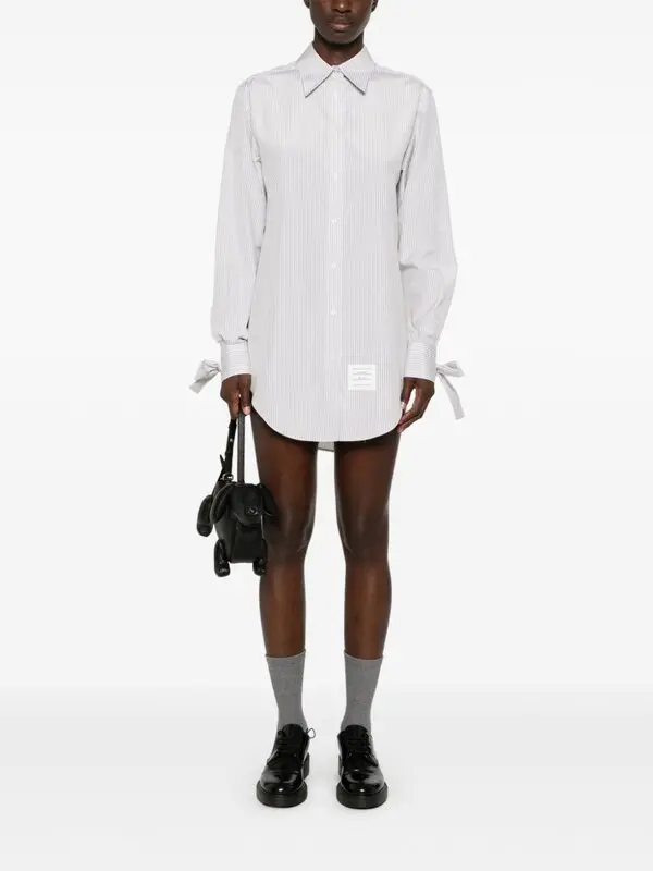 Thom Browne Bow-cuff Shirt Dress