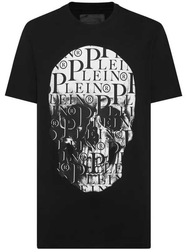 Philipp Plein Print Skull T-shirt - Black