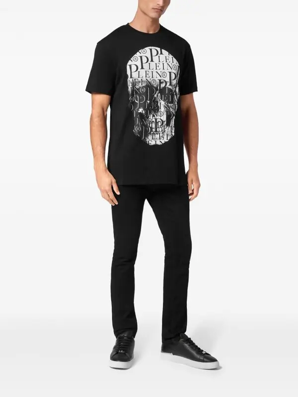 Philipp Plein Print Skull T-shirt - Black