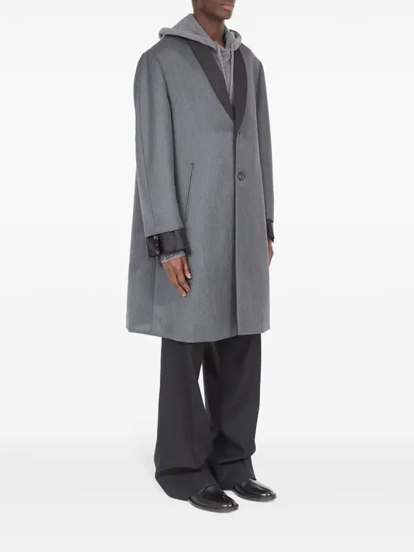 MAISON MARGIELA Layered Twill Coat