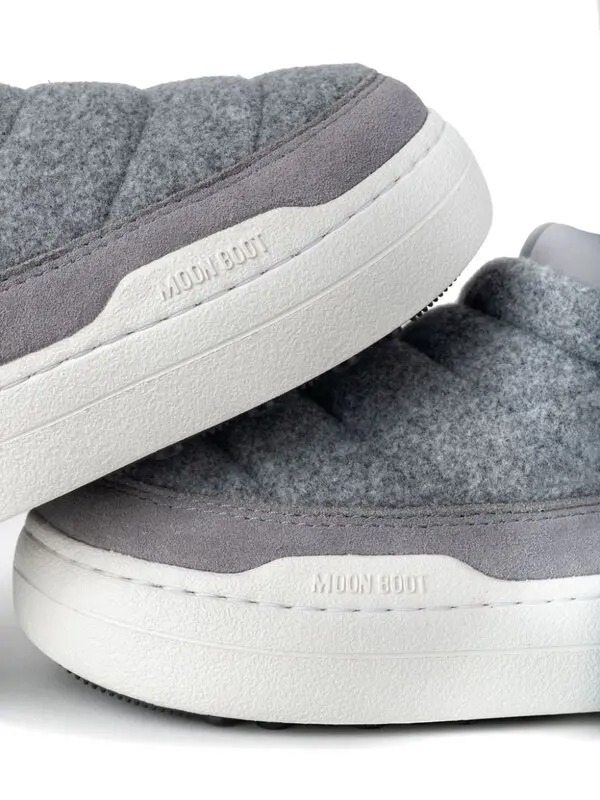 Moon Boot Park Logo Sneakers - Grey