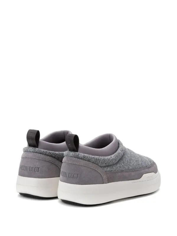 Moon Boot Park Logo Sneakers - Grey