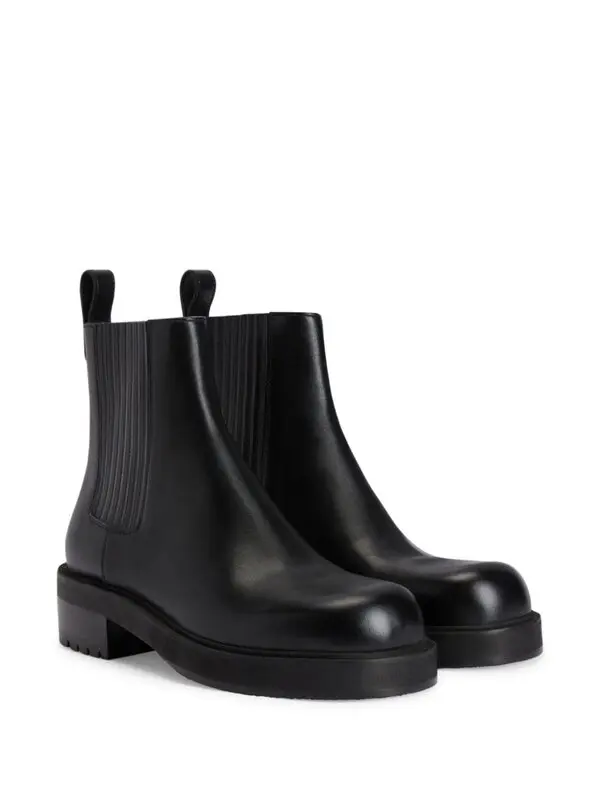 GIUSEPPE ZANOTTI Peyen Leather Ankle Boots