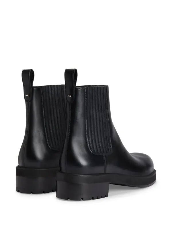 GIUSEPPE ZANOTTI Peyen Leather Ankle Boots