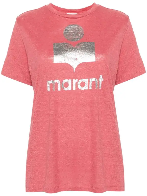 MARANT ETOILE Zewel Linen T-shirt
