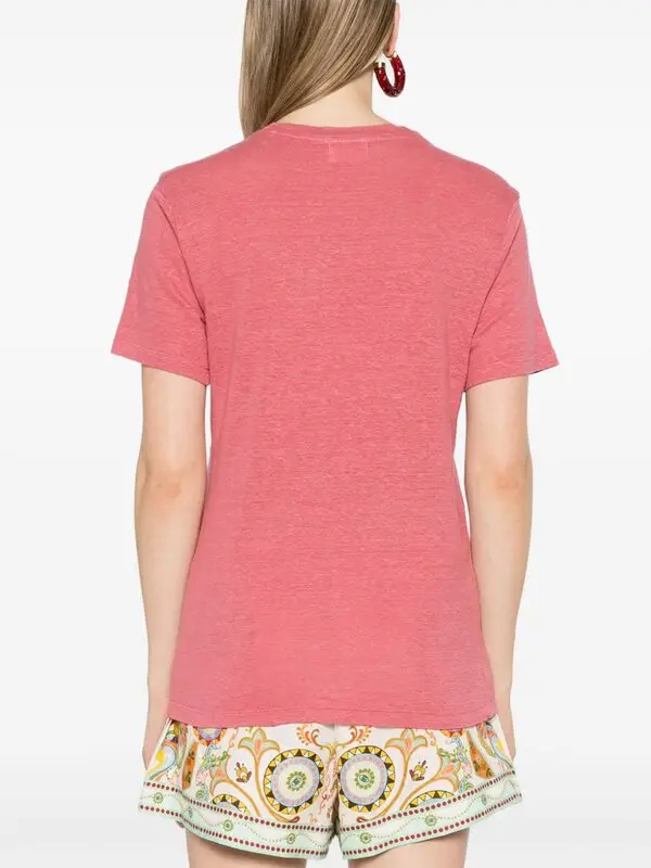 MARANT ETOILE Zewel Linen T-shirt
