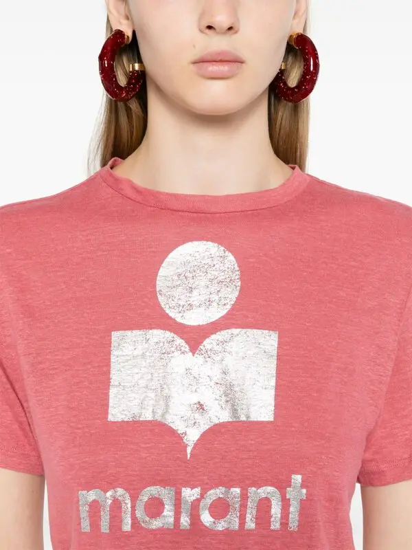 MARANT ETOILE Zewel Linen T-shirt