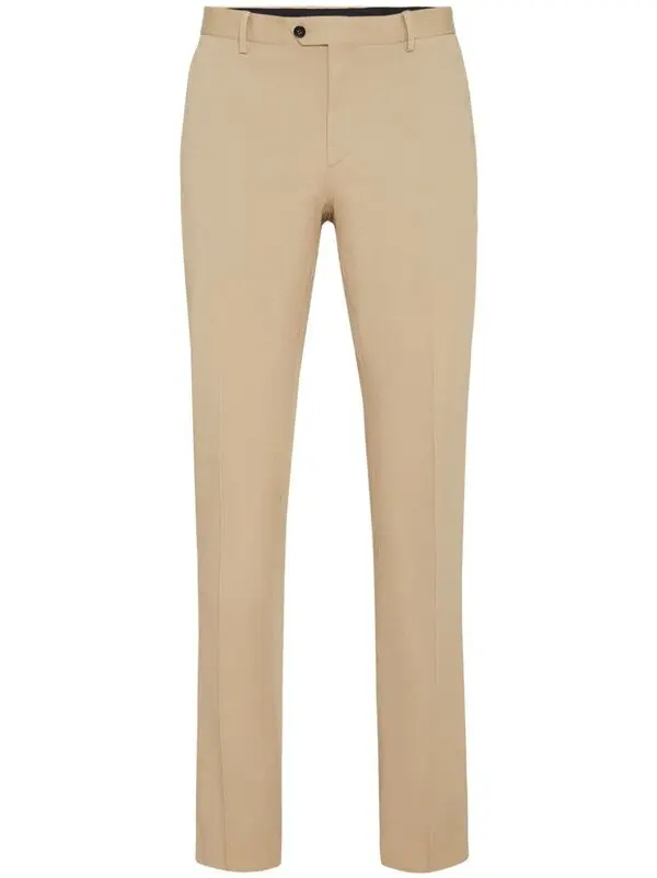 Philipp Plein Mid-rise Slim-fit Chinos - Neutrals
