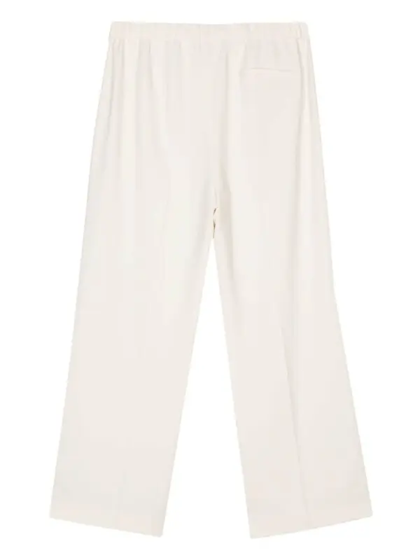 Theory Wide-leg Crepe Trousers