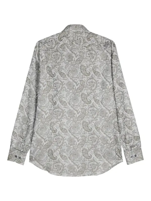 Etro Floral Paisley Shirt - Neutrals