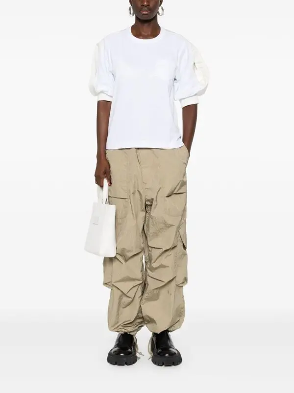 Sacai Cotton Jersey T-shirt - White