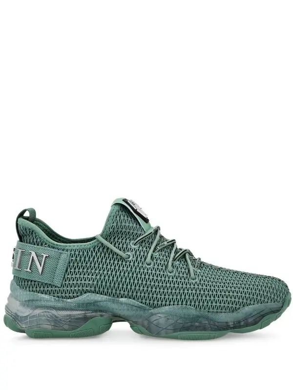 Philipp Plein Runner Hyper $hock Sneakers - Green