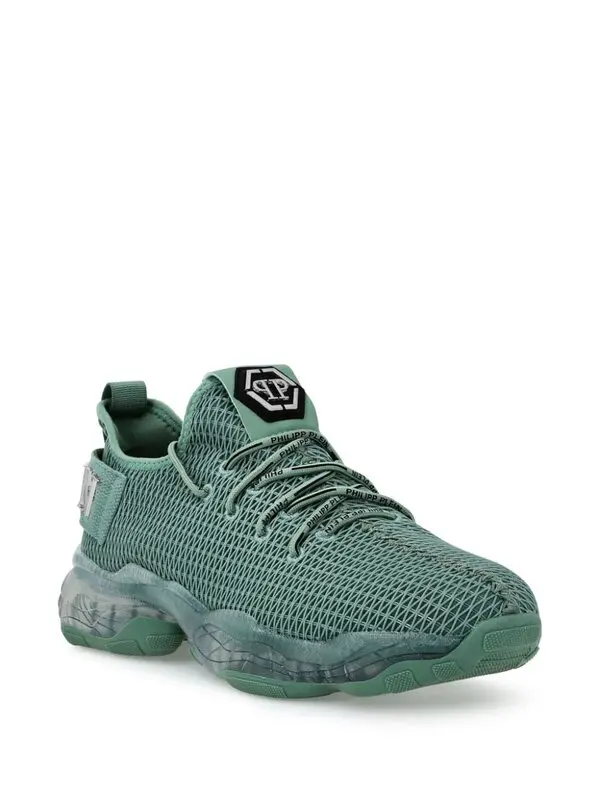 Philipp Plein Runner Hyper $hock Sneakers - Green