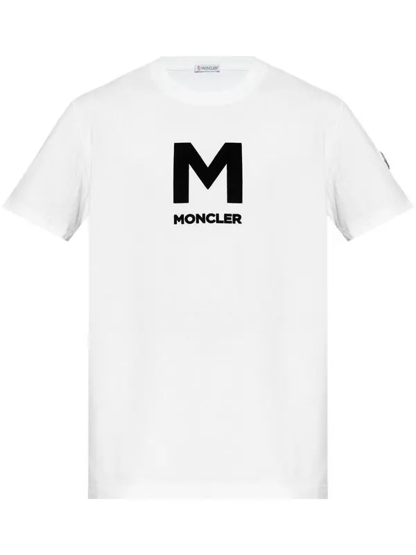 Moncler Logo-print Cotton T-shirt - White