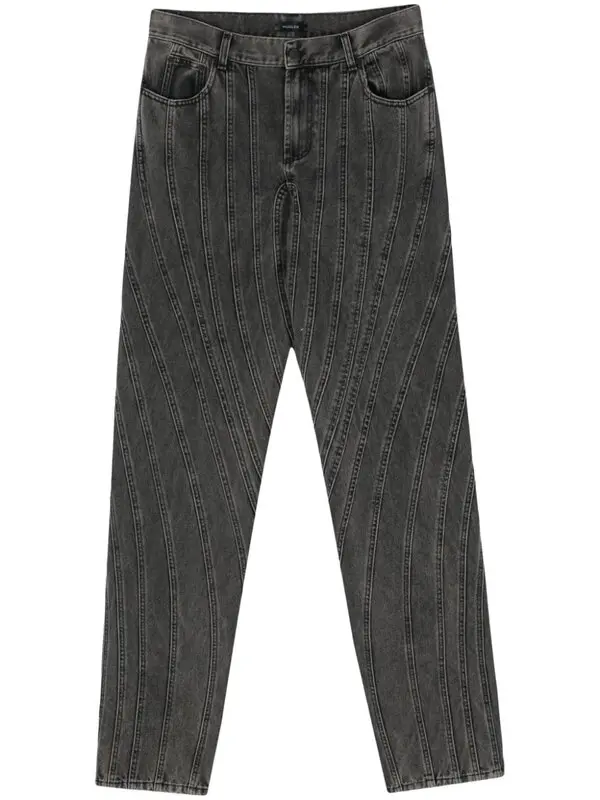MUGLER Panelled Jeans