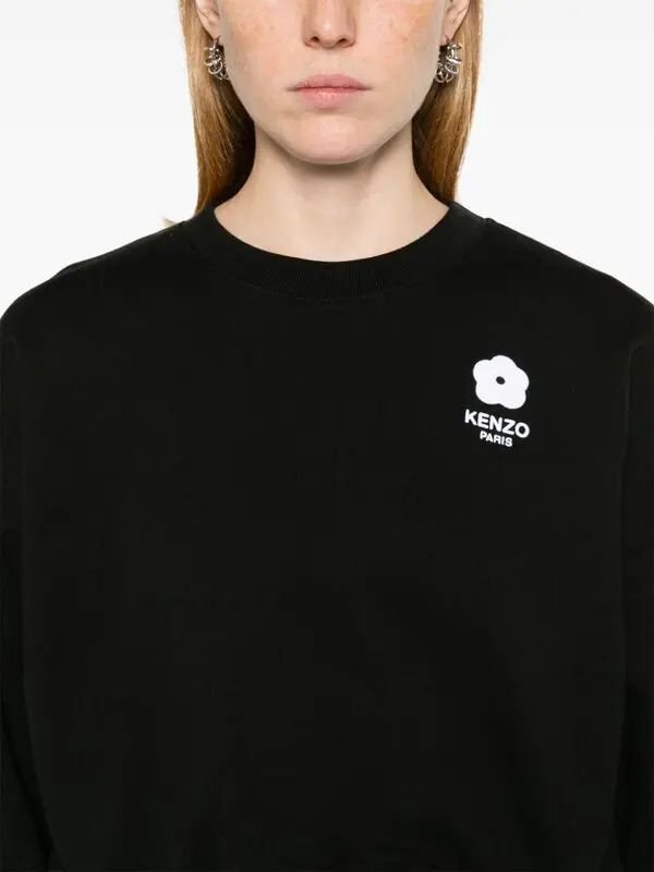 Kenzo Boke Flower-patch Sweatshirt