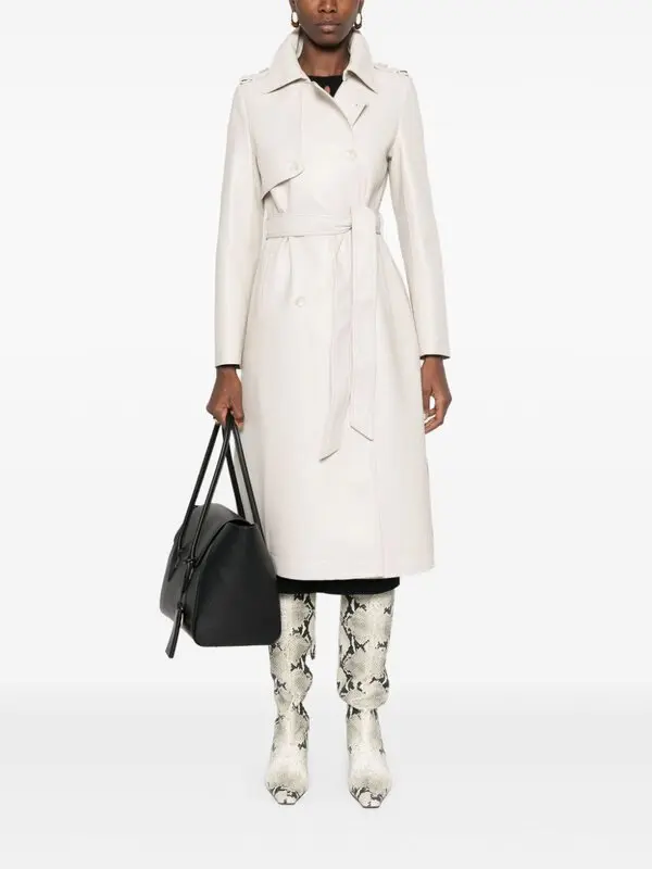 TWINSET Coated Trench Coat