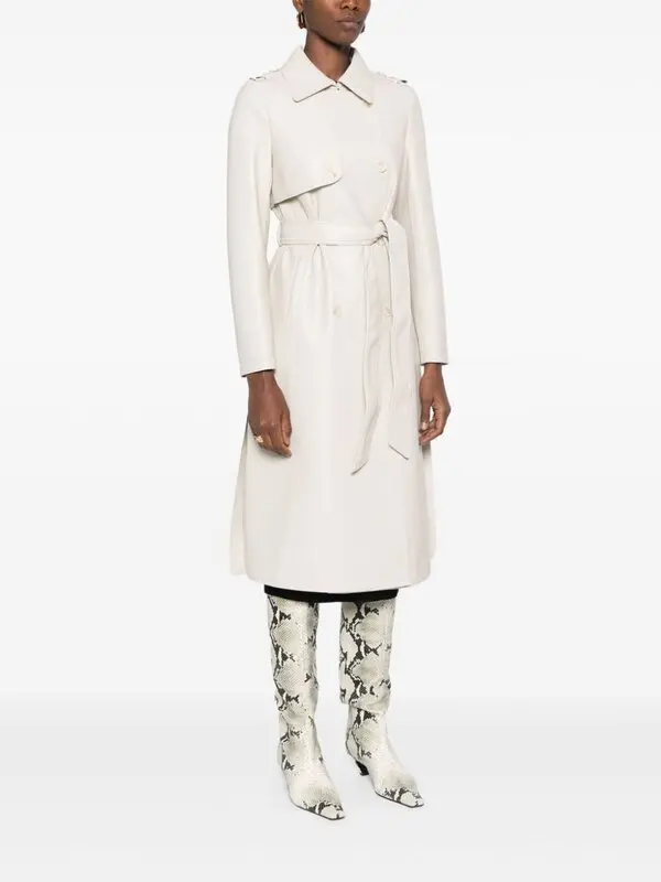 TWINSET Coated Trench Coat