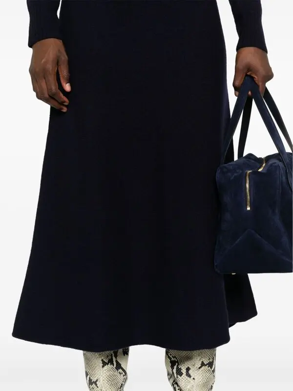 JIL SANDER A-line Midi Skirt - Blue