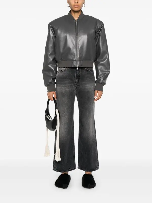HAIKURE Wide Leg Jeans - Black