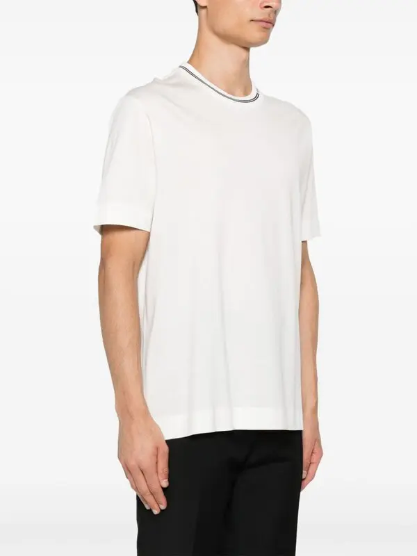 Emporio Armani Logo-collar T-shirt