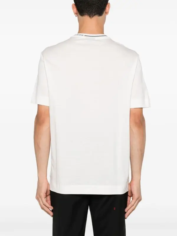 Emporio Armani Logo-collar T-shirt
