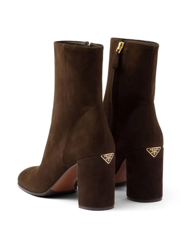 Prada Suede Booties