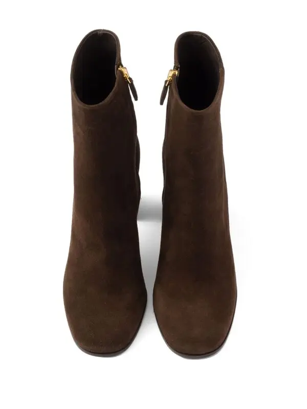 Prada Suede Booties