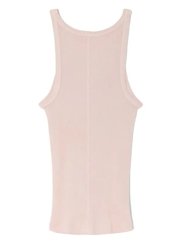 RE/DONE X Hanes Ribbed Tank Top - Pink