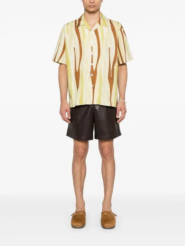 BONSAI Abstract-print Shirt