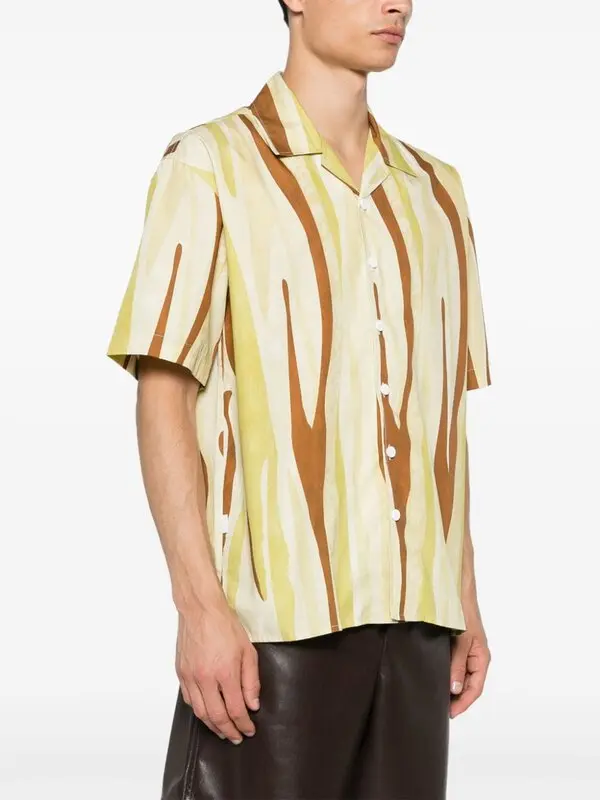 BONSAI Abstract-print Shirt
