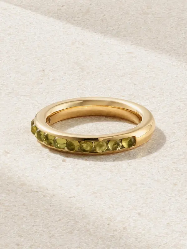Brent Neale 18-karat Tourmaline Band Ring - Gold