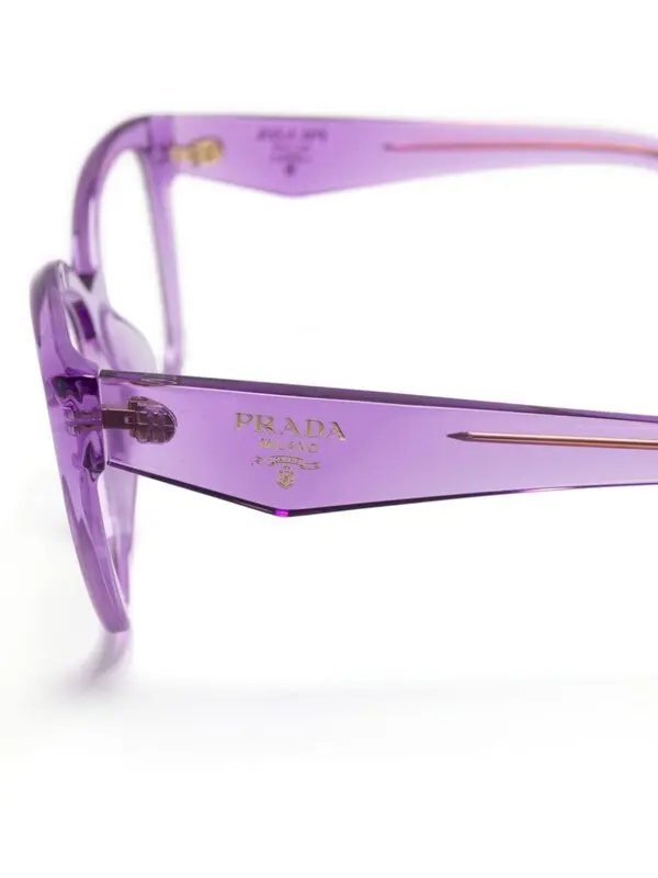Prada Logo-engraved Eyeglasses