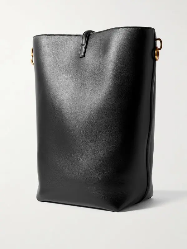 Saint Laurent Le 37 Leather Bucket Bag