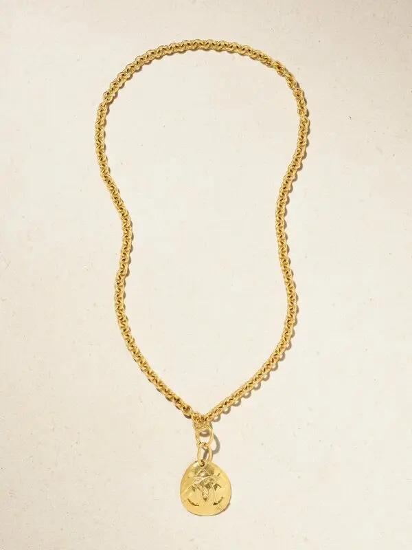 Chanel Plated Necklace - Gold