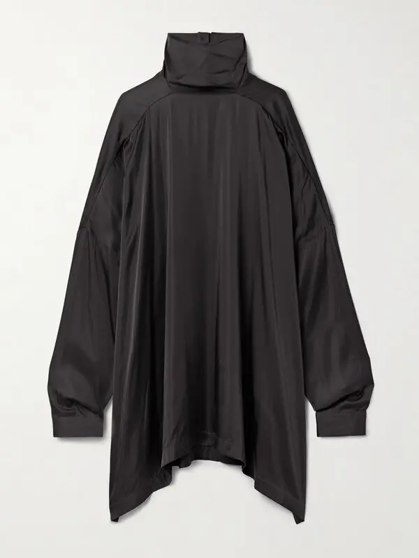 Rick Owens Asymmetric Satin Top